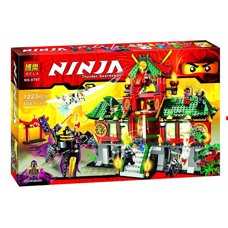 BELA NINJAGO BATTLE OF NINJAGO CITY 70728 LEGO COMPATIBLE BRICK ...