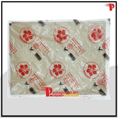 Kertas Bungkus C / Hawker Paper / Dabao / Cap Bunga Raya, Sakura / Food ...