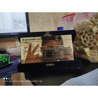 Mockup Cheque Plate | Hantaran | Frame | Penghargaan | Replika/Replica ...