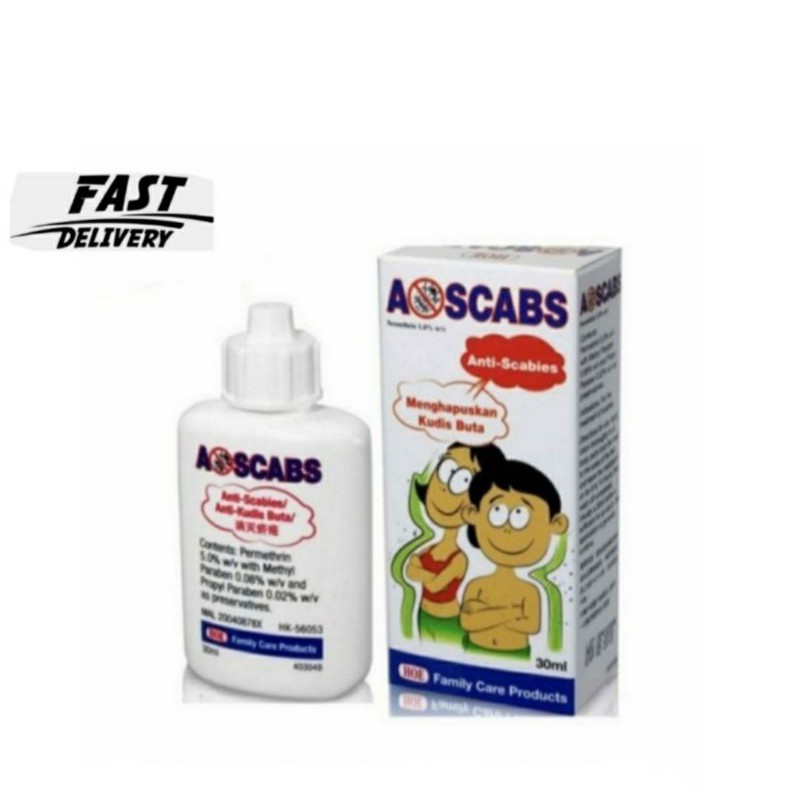 A-SCABS LOTION 30ML EXP: 09/2025 | Shopee Malaysia