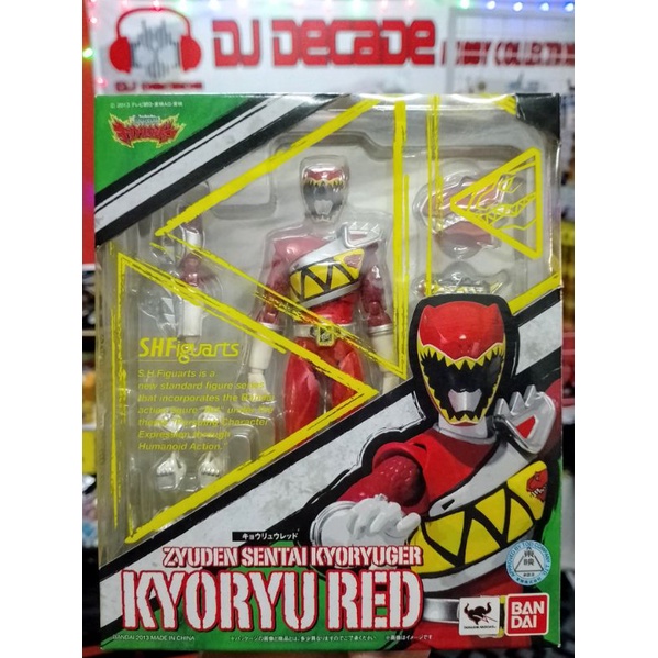 BANDAI ZYUDEN SENTAI KYORYUGER KYORYU RED POWER RANGERS ACTION FIGURE ...