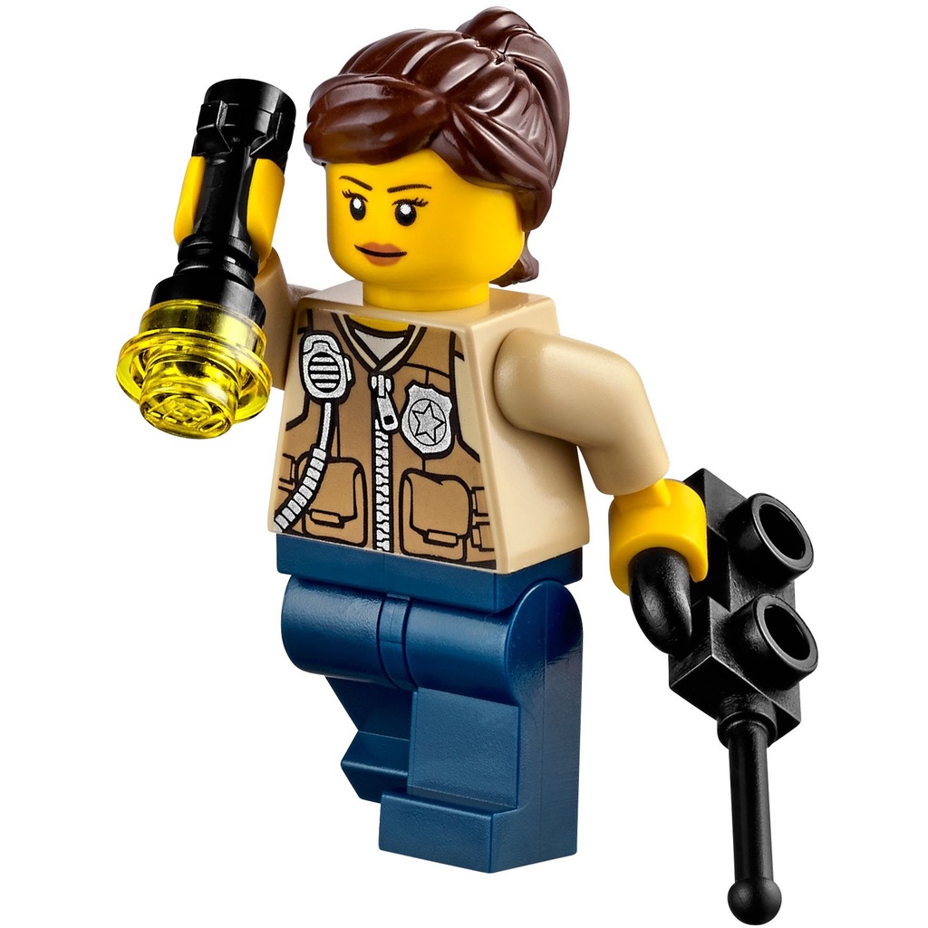 Lego City 2015 Swamp Police CTY0548 Officer Female Minifigure (Vest ...