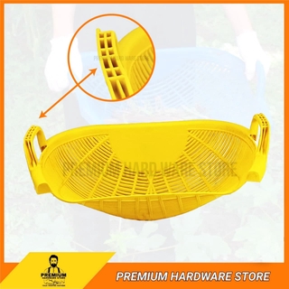 PVC SAND BASKET Plastic Winnowing Scooping Oil Palm Basket Pungkis ...