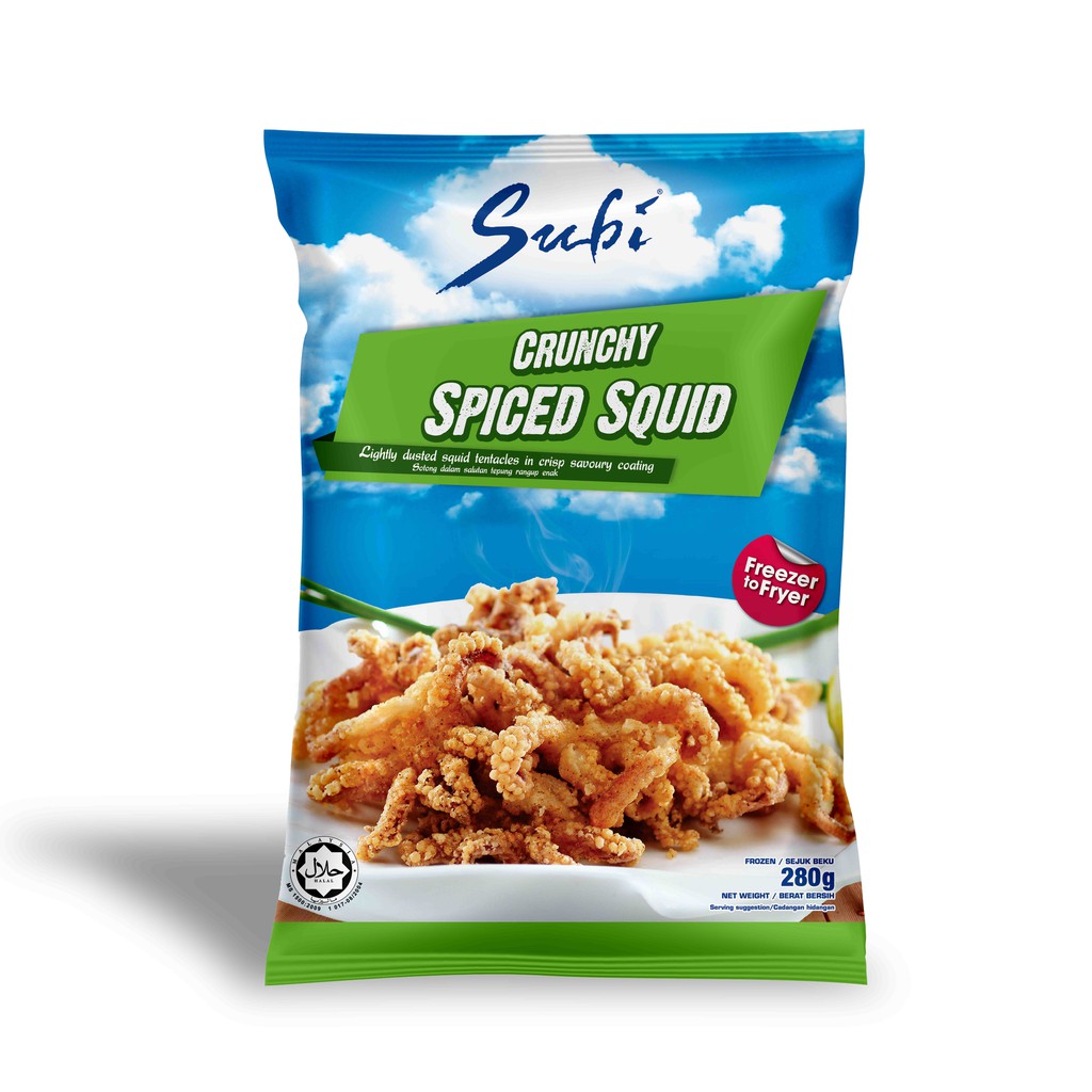 Subi Crunchy Spiced Squid (400g) | Shopee Malaysia