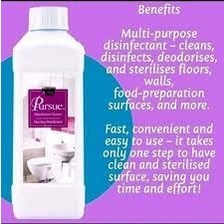 PURSUE Disinfectant Cleaner One Step - 1L | Shopee Malaysia