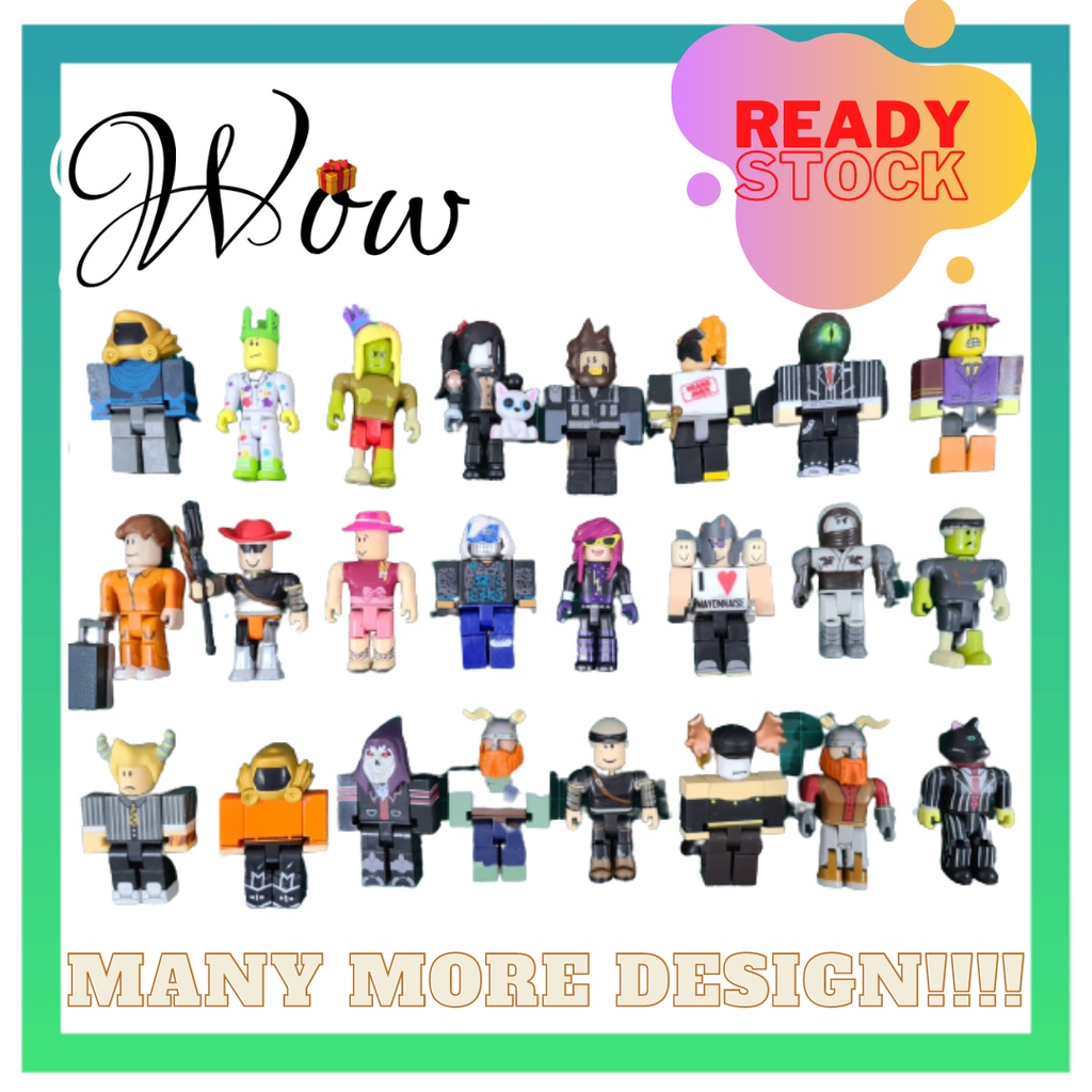 ROBLOX TOYS FIGURES ROBUX MOBILE GAMES BUILDING BLOCKS TOYS ACTION ...