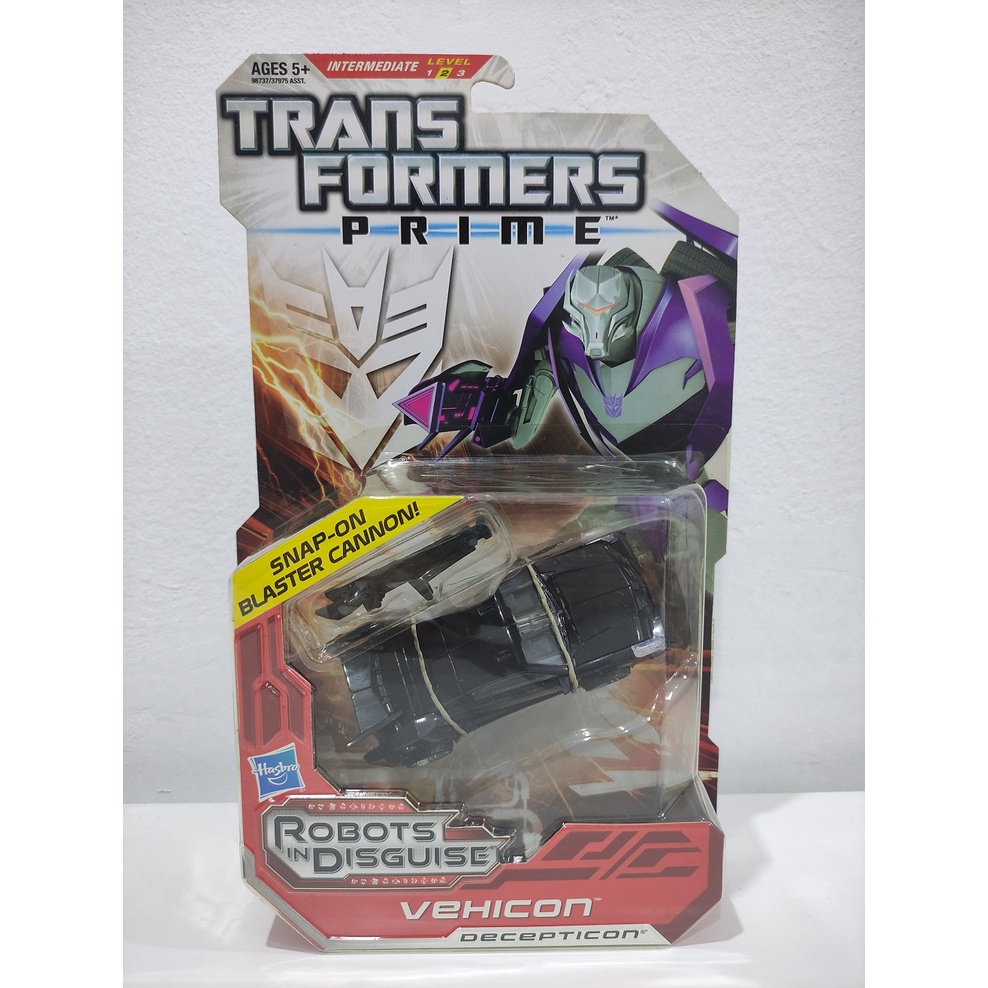 Transformers Prime Deluxe Vehicon Hasbro Transformer (MISB) | Shopee ...