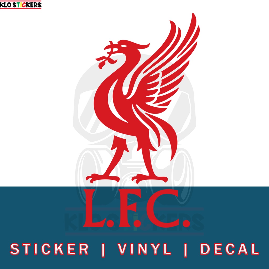 Liverpool Football Club LFC Car Stickers Body Door Mirror Proton Honda ...