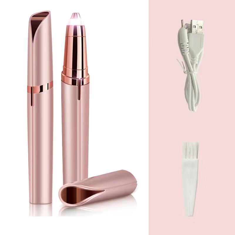 Alat pencukur alis elektrik, alat cukur alis wanita yang boleh dicas ...