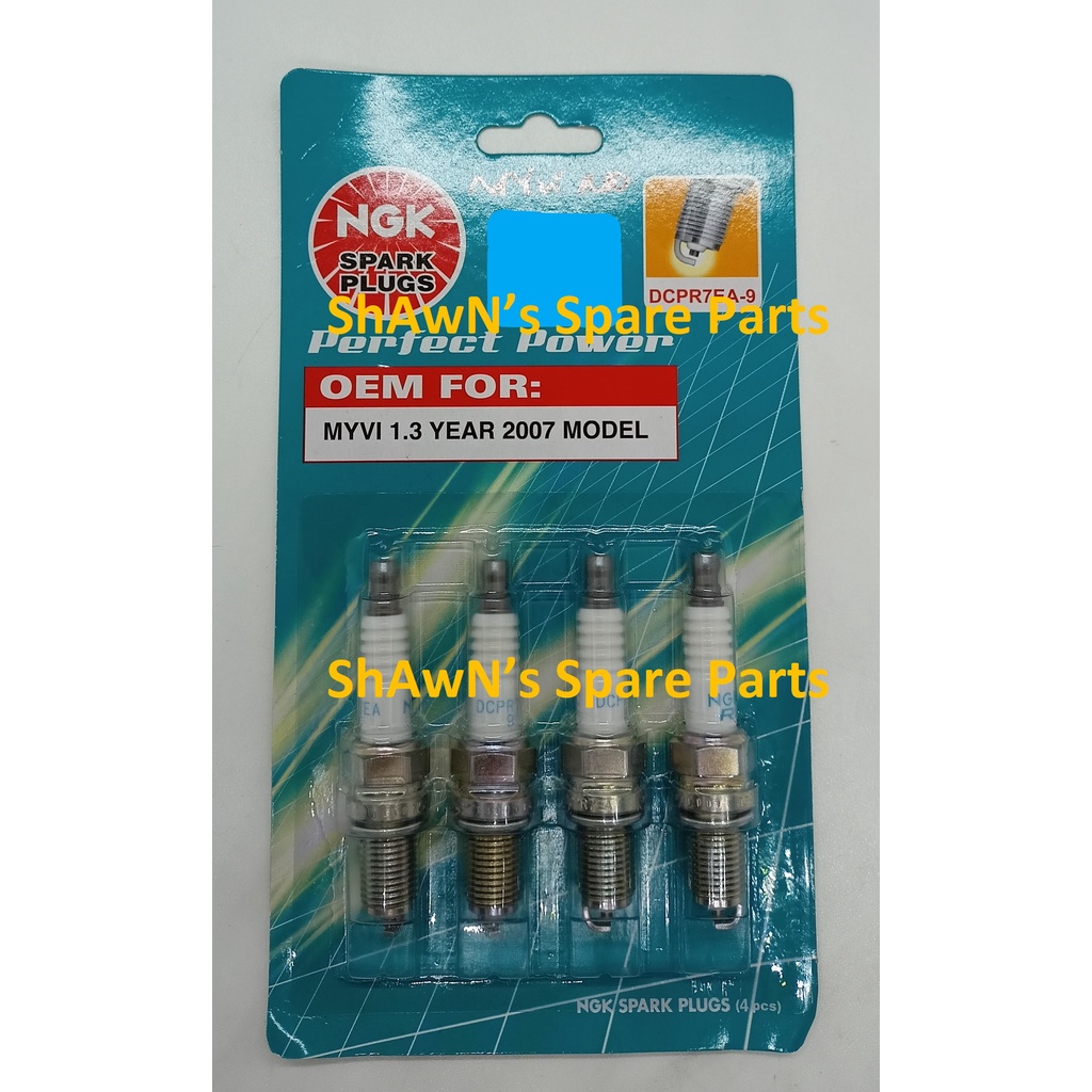 NGK DCPR7EA-9 Spark Plug Perodua Myvi Old Lagi Best Icon 1.3 1.5 2007 ...