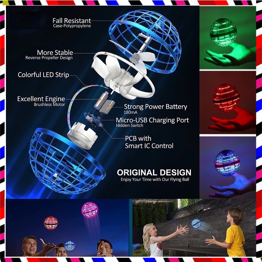 Flying Ball Flynova UFO Flying 飞球 飞行球 Terbang Bola 回旋球 Bola Terbang UFO ...