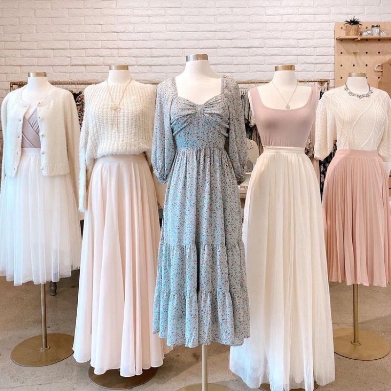 (SHOPEE LIVE STREAMING) Korean Dress | Shopee Malaysia