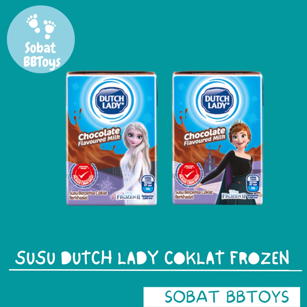 SUSU DUTCH LADY MILKY FROZEN CHOCOLATE (125ml x 40) SUSU KOTAK SUSU ...
