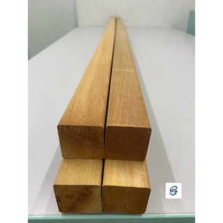 Balau Solid Kayu 2" X 2" X 4 FT (37mm x 37mm x 4 ft)(E4E Rounded ...