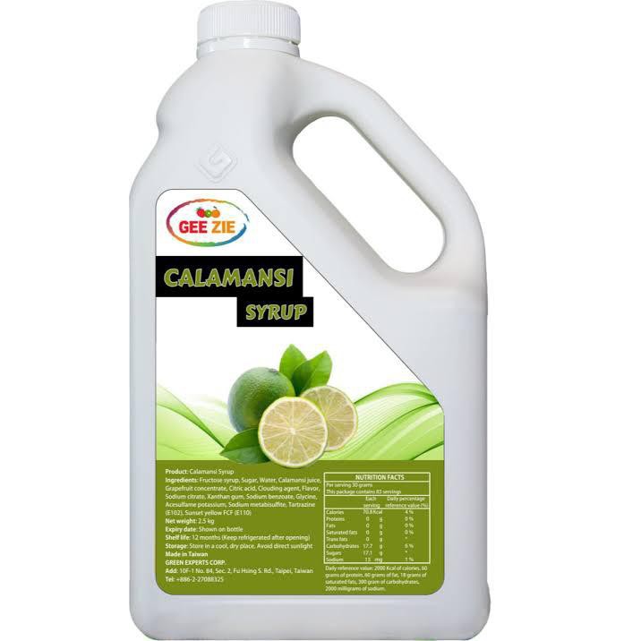 Calamansi Syrup 2500gr | Shopee Malaysia