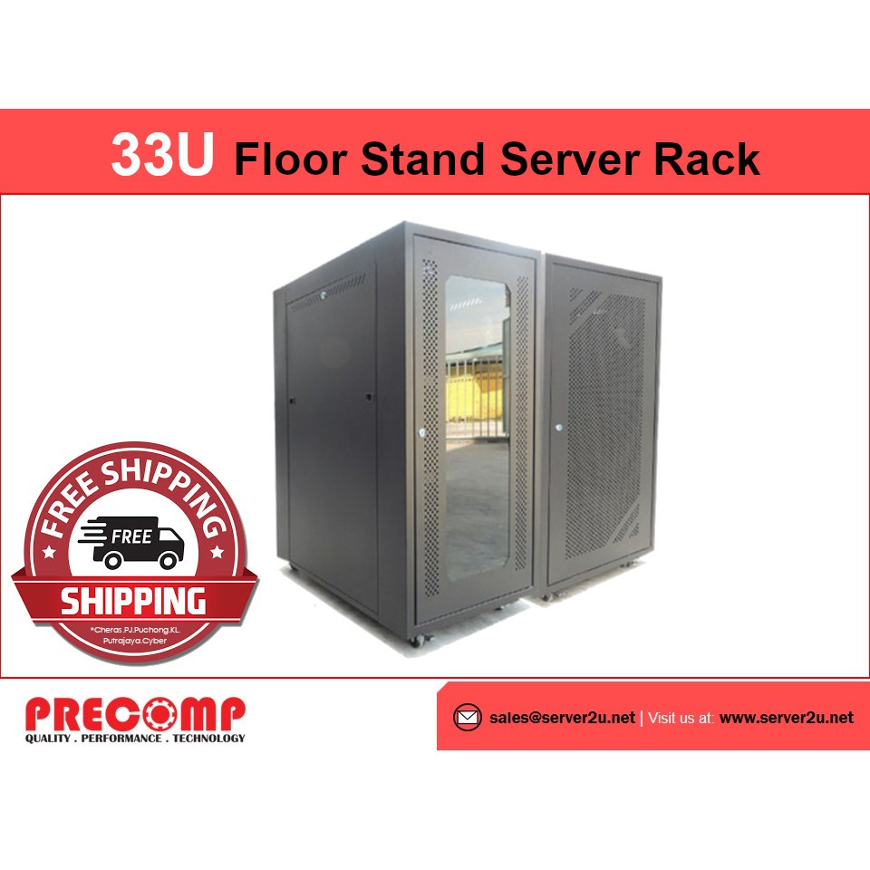 [FREE SHIPPING - READY STOCK] GrowV 33U Server Floor Stand Rack ...
