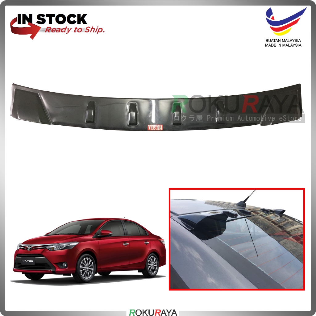 Toyota Vios (3rd Gen) 2013-2018 Vortex Generator Shark Fin Aerodynamic ...