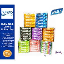 Halls Sticks 20Sticks X 34g Blueberry | Lazada
