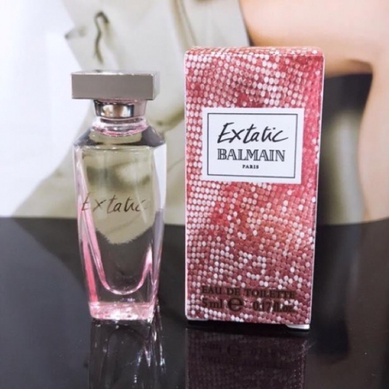 Extatic Balmain Pink Women'S mini Perfume | Shopee Malaysia