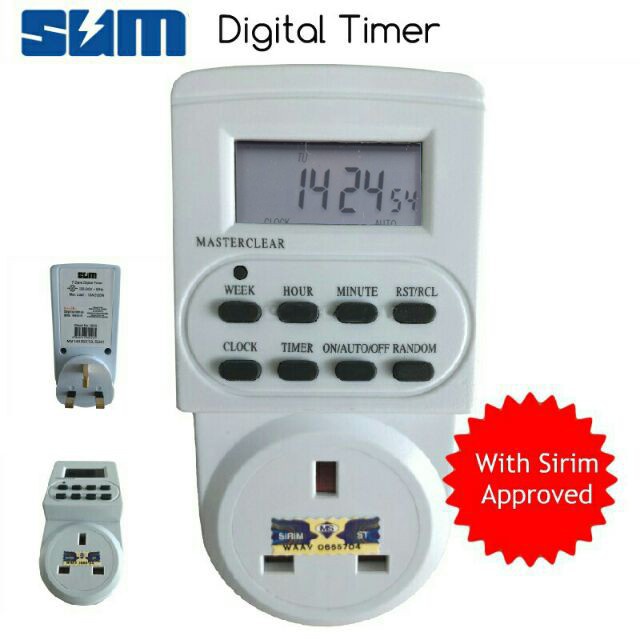 READYSTOCK - ALAT SETTING MASA TIMER DIGITAL UNTUK WATER PUMP KEBUN ...