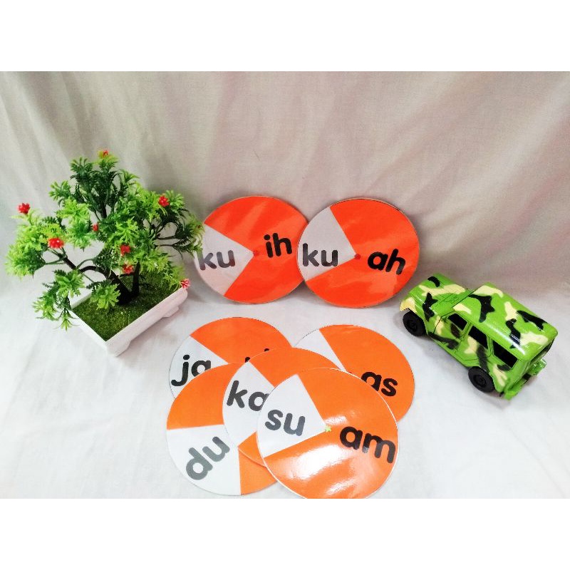 belajar membaca suku kata roda berpusing 5 & 6 tahun | Shopee Malaysia