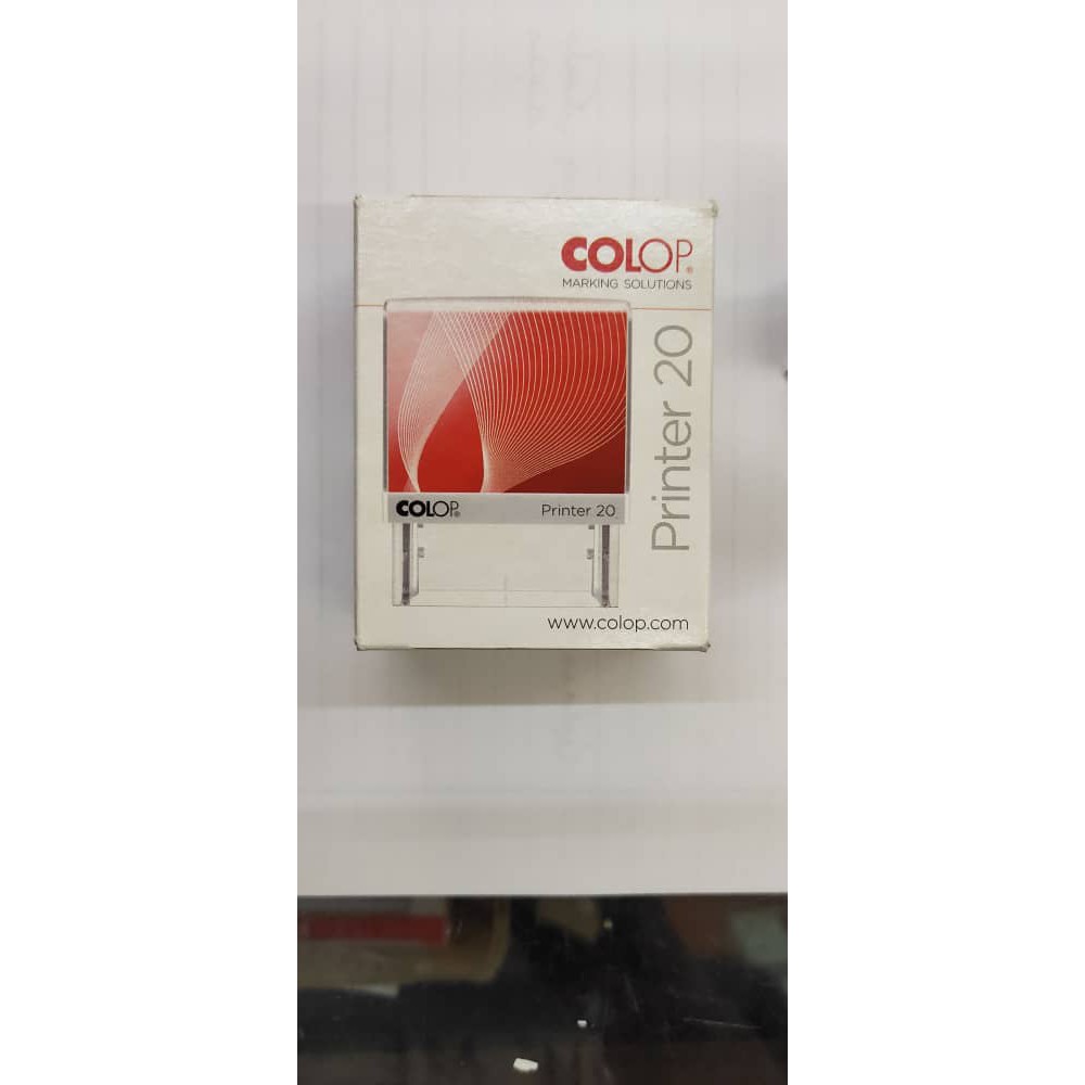 COLOP Printer Line Printer 20 (P20) Self-Inking Stamp Custom Made ...