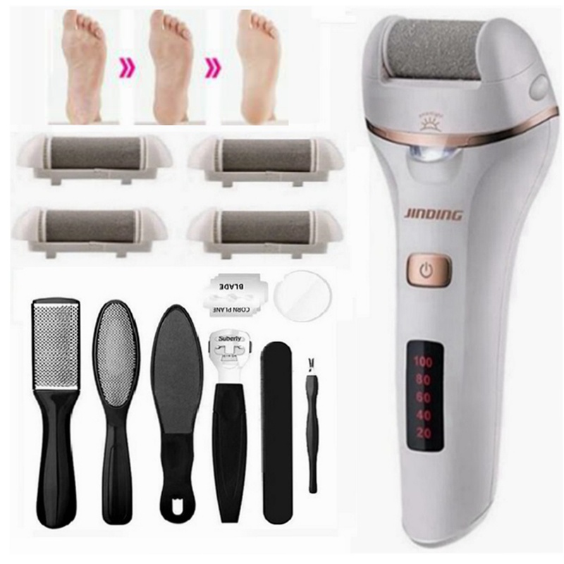 Electric Foot File Callus Remover Machine Pedicure Device Rechargeable ...