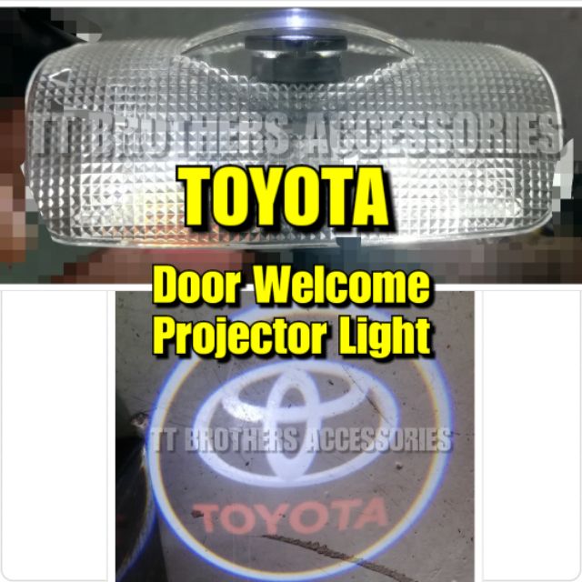 TOYOTA ALPHARD VELLFIRE DOOR WELCOME LIGHT LED | Shopee Malaysia