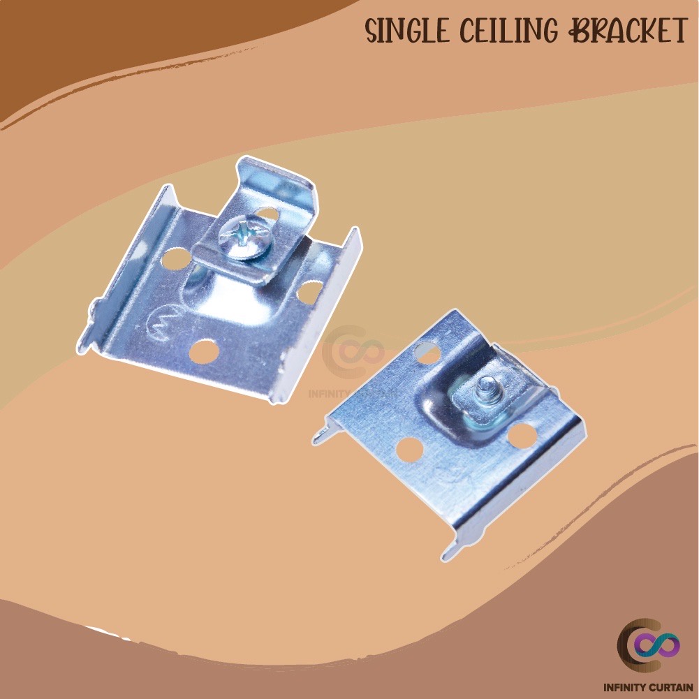 Bracket Siling Rel Langsir Super Doso Jenis Single (Super Doso Curtain ...