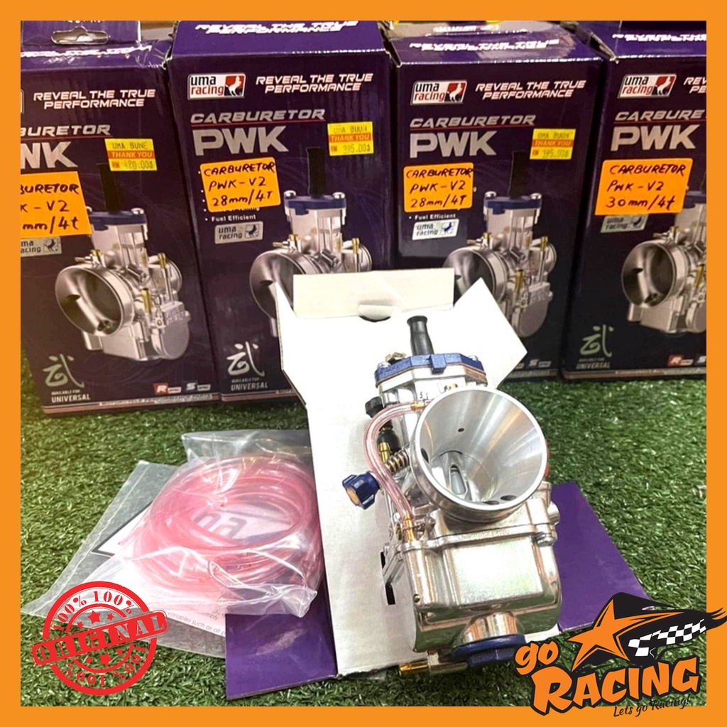 CARBURETOR POWER JET ORIGINAL UMA RACING 4T PWK VERSION 2, 28MM/20MM ...