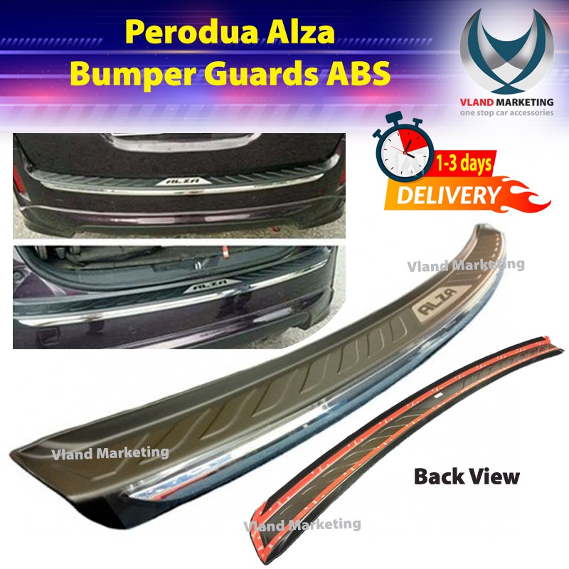 Perodua Alza 2014 - 2021 ABS Rear Bumper Guard | Shopee Malaysia