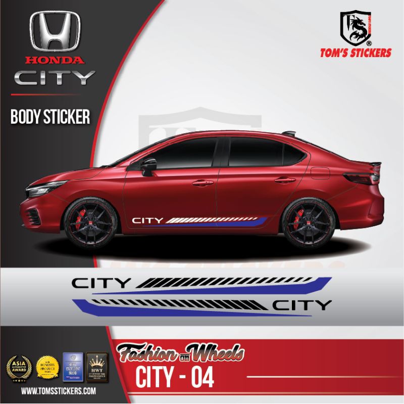 Honda City body sticker | Shopee Malaysia