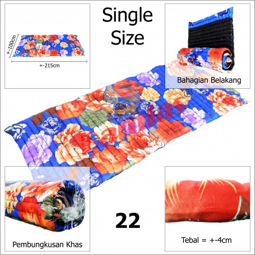 Tilam Kekabu gulung Gebu Murah / cotton matress [ SINGLE SIZE ] SIRI 2 ...