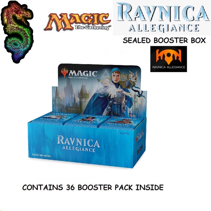 (SEALED) Magic the Gathering MTG- Ravnica Allegiance Booster Box (36 ...