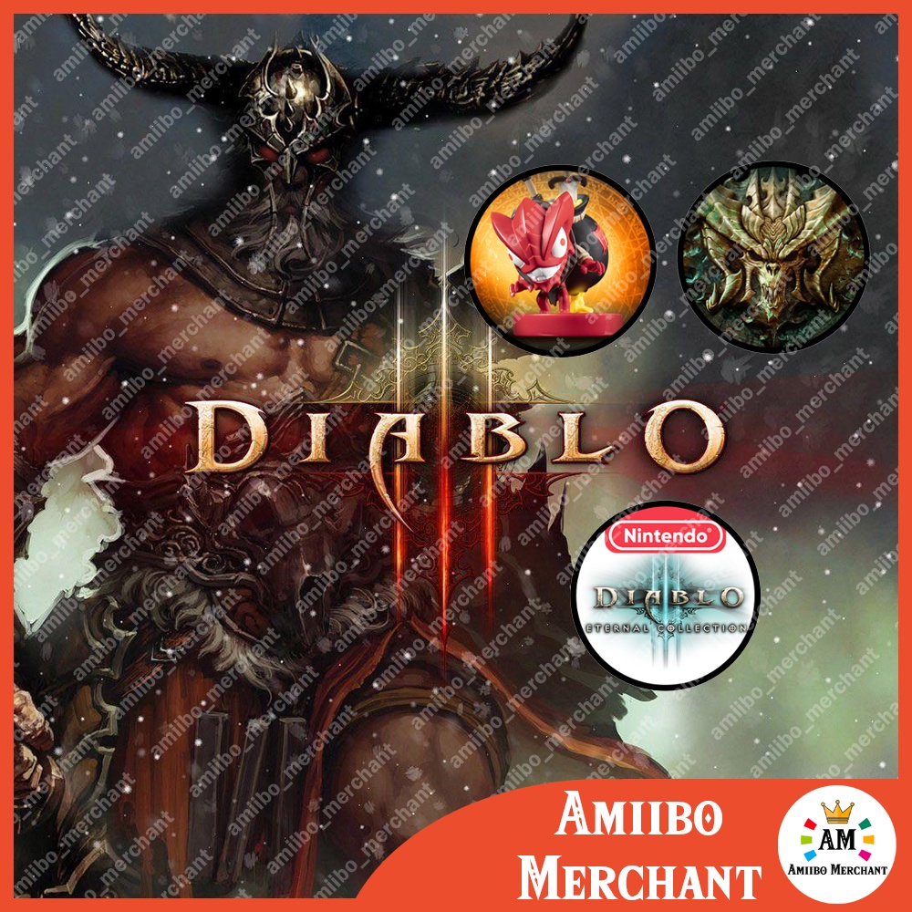 Diablo 3 Eternal Collection full set amiibo | Shopee Malaysia