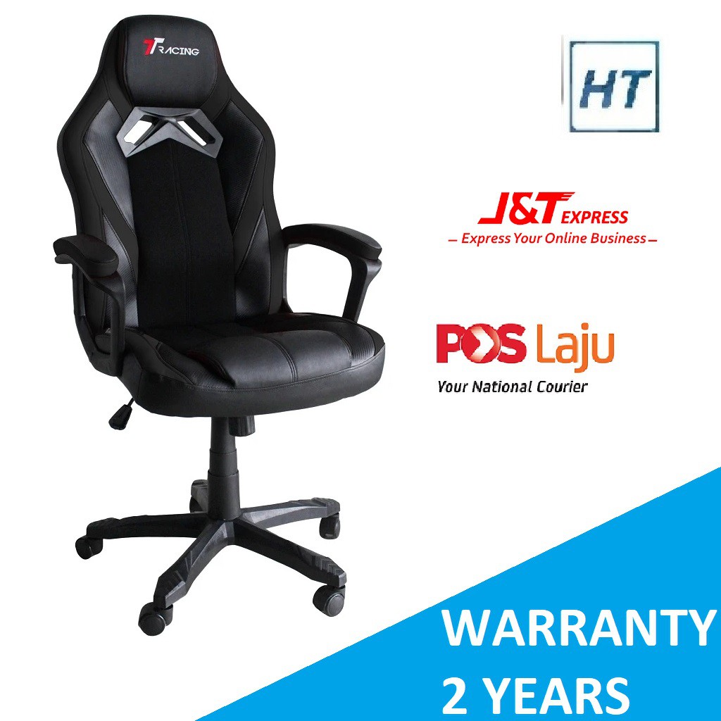 TTRacing Duo V3 FABRIC | BLACK | RED | GREY Gaming Chair - 2 Years ...