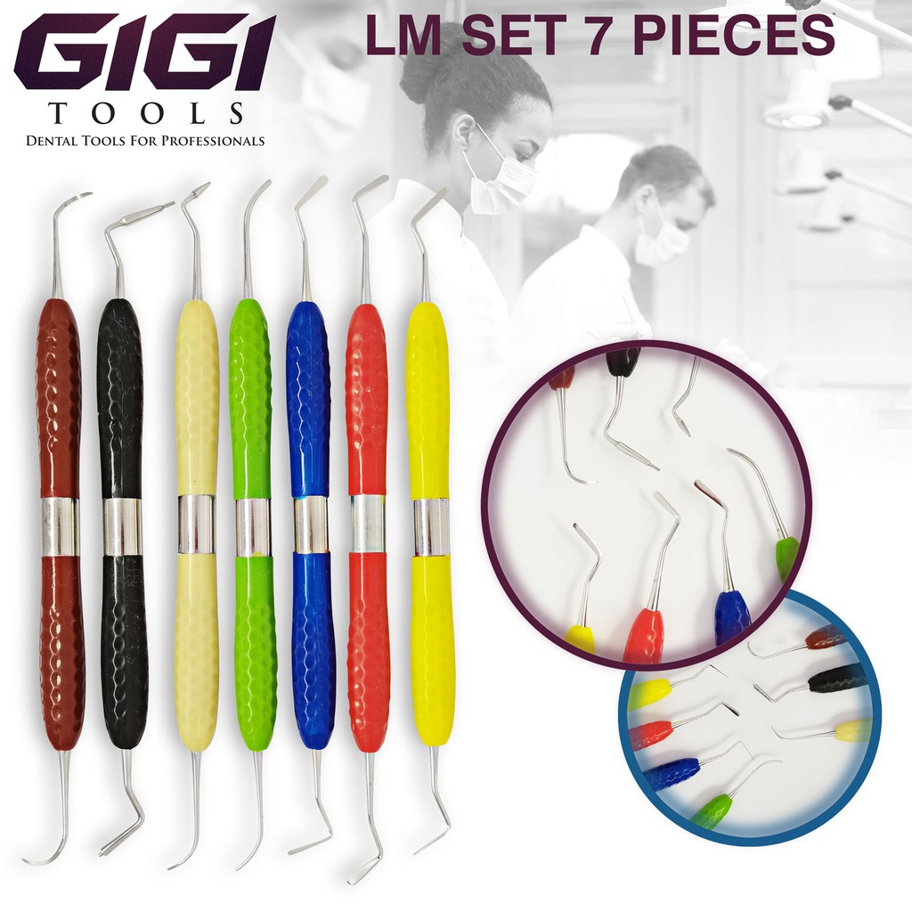 Dental LM set resin filler Aesthetic restoration kit 7 pcs LM Resin ...