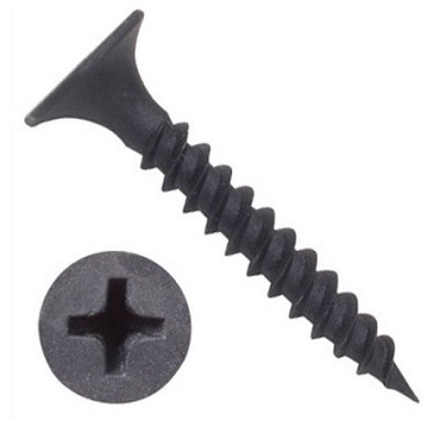 Screw , skru Hitam 3/4”, 1”, 1 1/4”, 1 1/2, 2”, 2 1/2”- 100pcs | Shopee ...