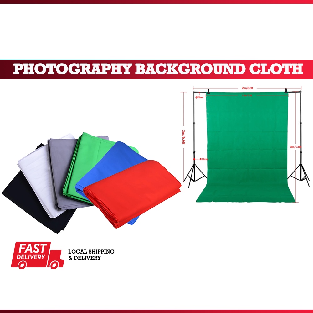 Photography Background Cloth Adjustable Non-Woven Photography Backdrop ...