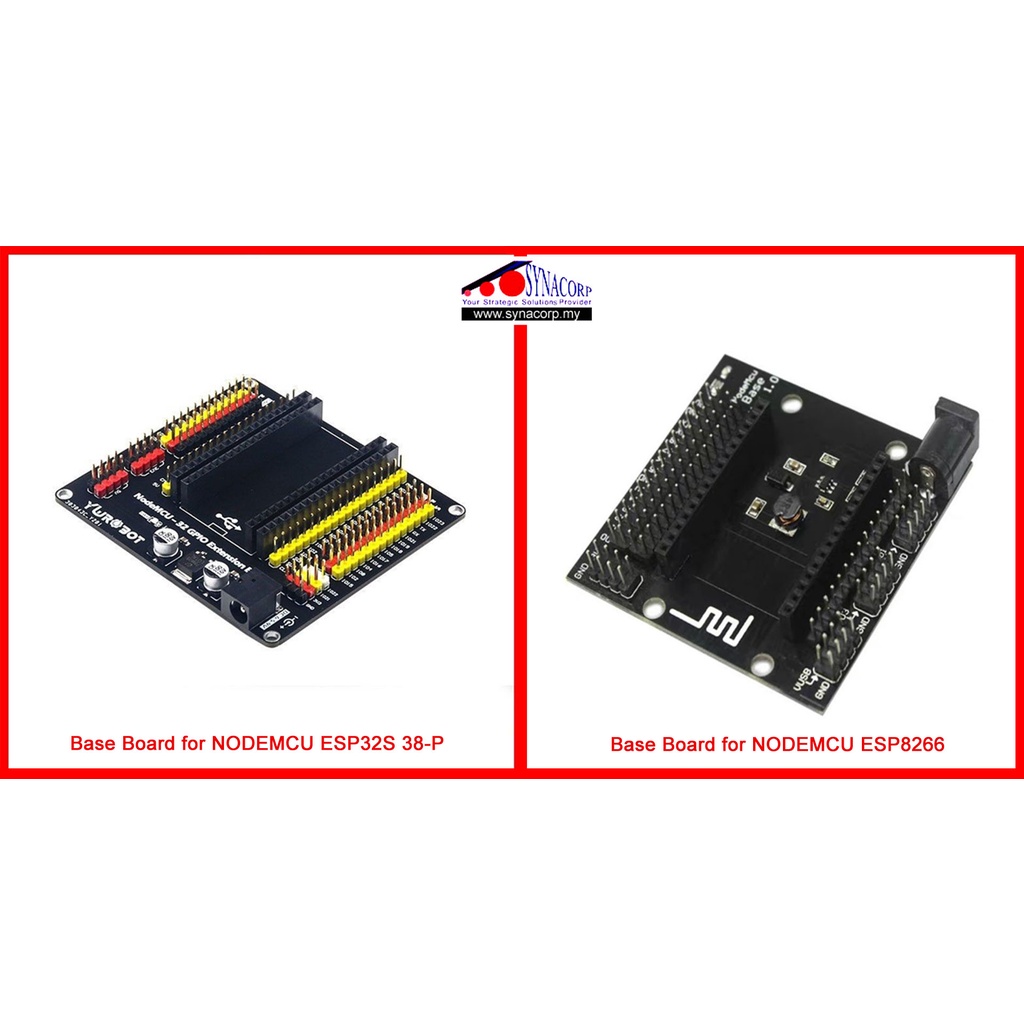 NodeMcu Lua ESP8266 ESP32S 38-Pin Expansion Base Board Shield | Shopee Malaysia