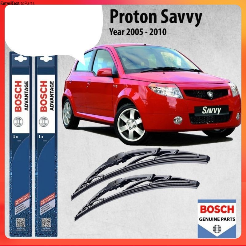 Bosch Advantage Wiper Blade (set) for Proton Savvy , year 2005 - 2010 (BA 22+16) | Shopee Malaysia
