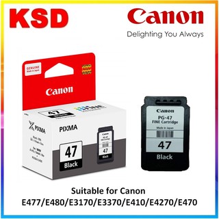 Canon PG-47 Black/CL-57/CL-57s Color Ink Cartridge pg47 cl57 cl57s ...