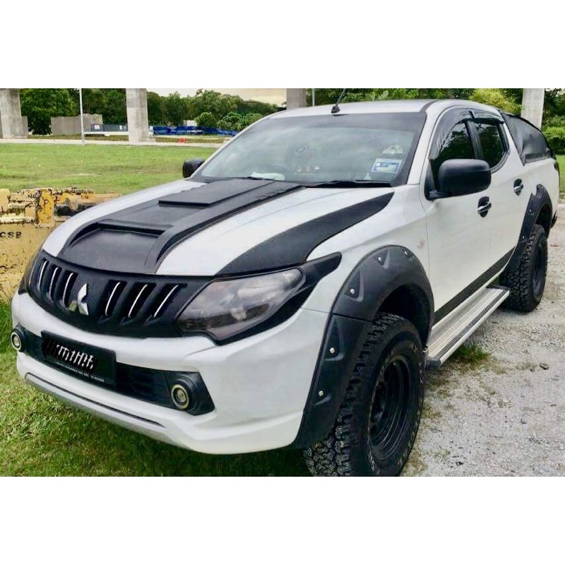 Mitsubishi triton 2015 2016 2017 2018 3” BIG fender arch flare arches ...