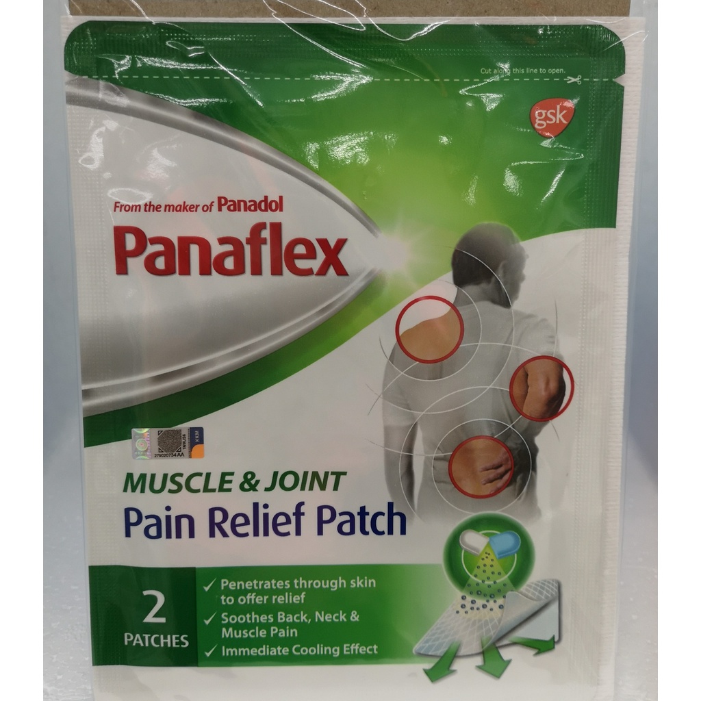 Panaflex Muscle & Joint Pain Relief Patch (2 patches) | Shopee Malaysia