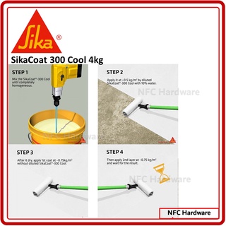 SikaCoat 300 Cool 4kg | Shopee Malaysia