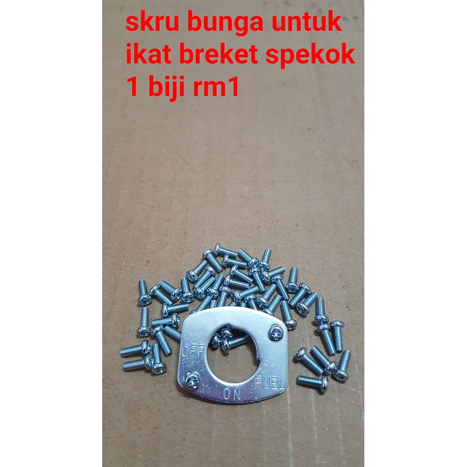 skru screw bunga breket fuel cock rxz | Shopee Malaysia