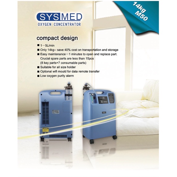 M50 OXYGEN CONCENTRATOR (1 year warranty) | Shopee Malaysia