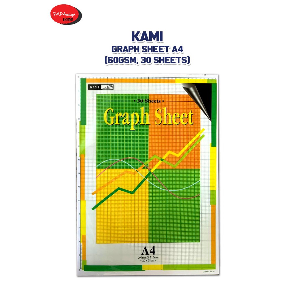 GRAPH SHEET A4 SIZE (KAMI) | Shopee Malaysia