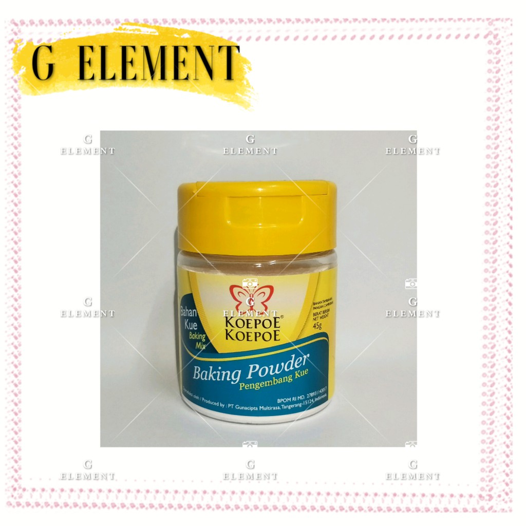 Koepoe Koepoe Baking Powder 45g | Shopee Malaysia
