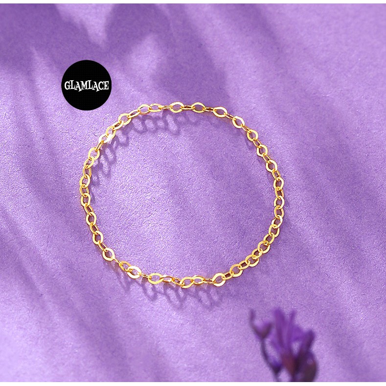 Ring Authentic 750 Gold Cincin Sauh Emas 750 Tulen | Shopee Malaysia